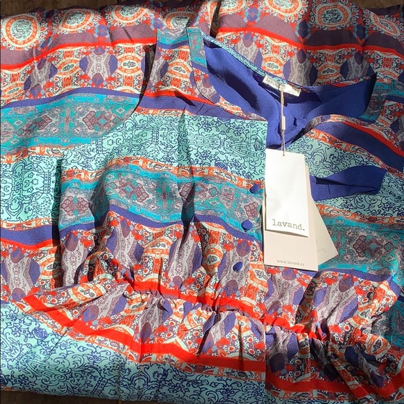 ASOS | Dresses | Lavand Spanish Batik Print Full Skirt Sundress | Poshmark